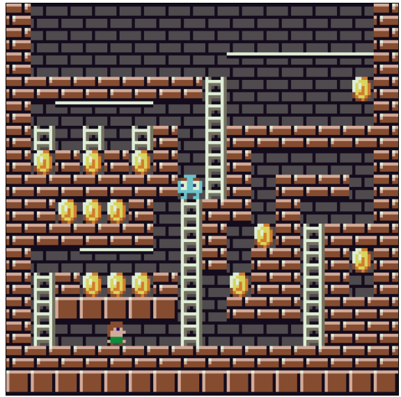 Lode Runner Style 2D Puzzle Action Game | Game Coding Classics